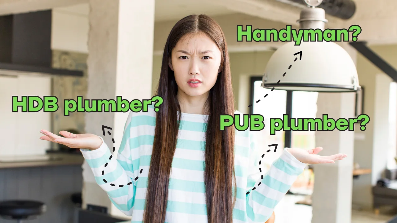🤯 Handyman vs HDB Plumber vs PUB Plumber? | UnkerList